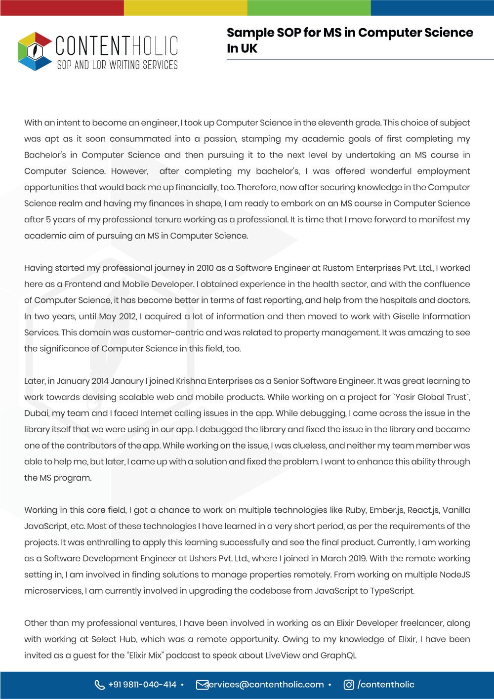 SOP Samples, formats for the UK Universities and Visa - 2025