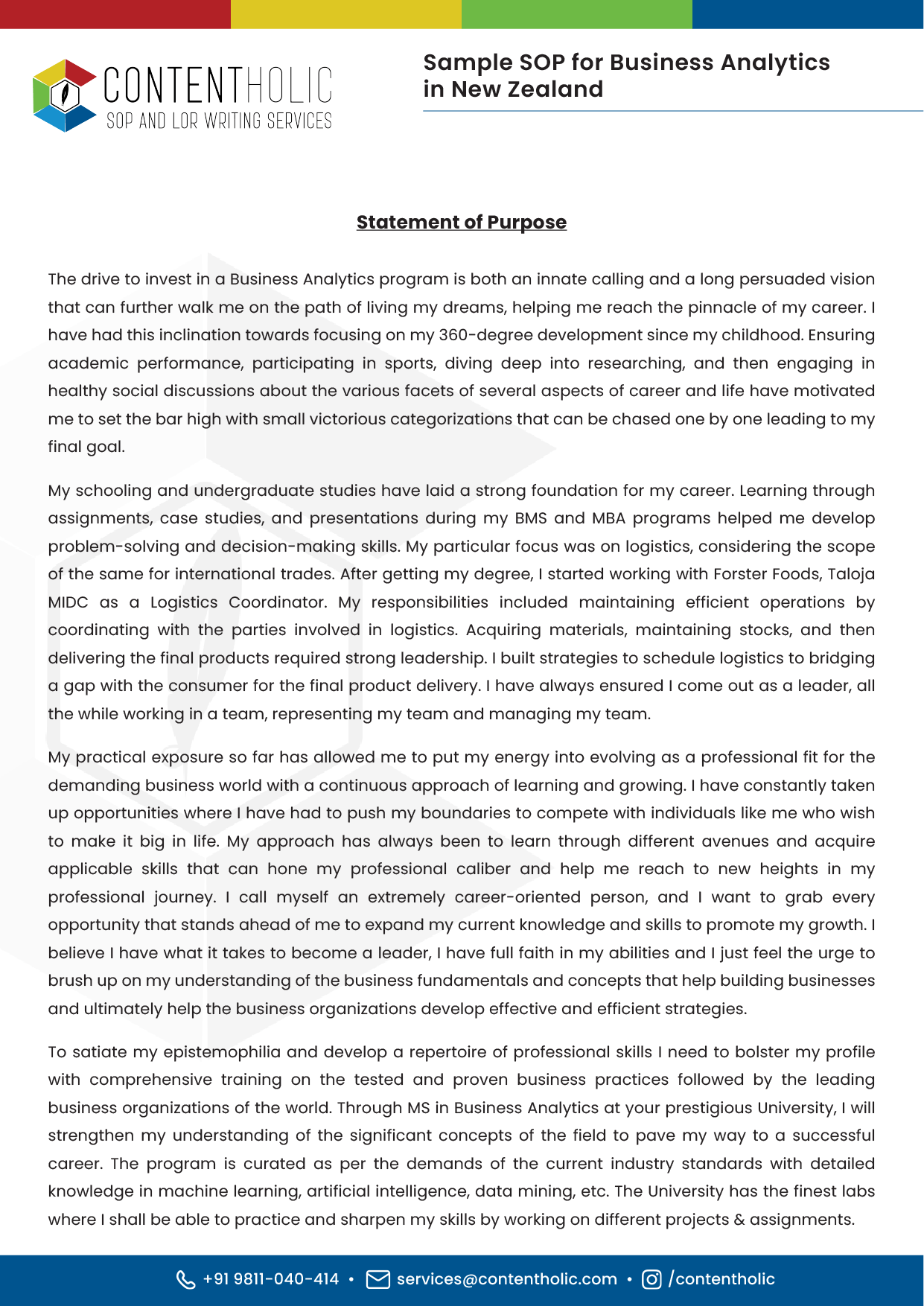 SOP Samples, Formats, Examples, Templates, Free PDF - 2025 - 26